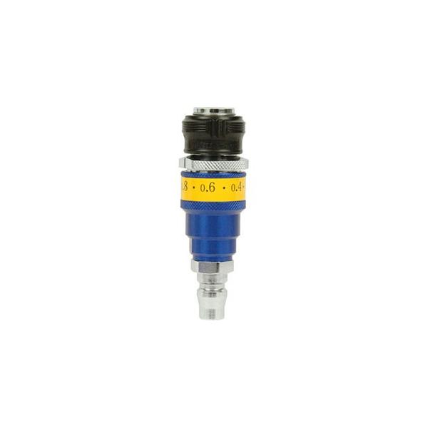 【取寄品 出荷：約5−9日 土日祝除く】SK11 LLレギュレータ 常圧 PCS-LL-LSO常圧汎用エアーを用途に合わせて手元で減圧が可能になります。常圧汎用(1.0MPa)を0.2〜0.8MPaへ変換エアレギュレーター。