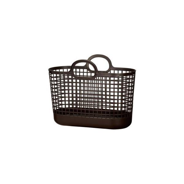 【取寄品 出荷：約5−9日 土日祝除く】ランドリーや収納など色々な用途で、またシリーズで組み合わせての使用もオススメです。おでかけに使うタウンバッグ、洗濯かごなど、マルチに使えます。持ち運びしやすい角丸長方形のメッシュバスケットです。やわら...