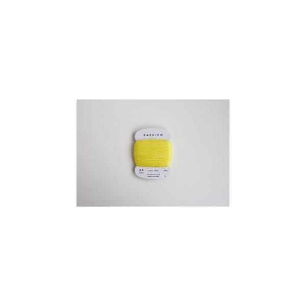 【取寄品 出荷：約5−9日 土日祝除く】【メール便6個まで対象商品】6本撚りの少し太めの刺し子糸。一目一目のステッチがはっきり映えるので大きな柄の刺し子におすすめです。お好きな長さにカットしやすく、収納もしやすいカード巻の糸です。