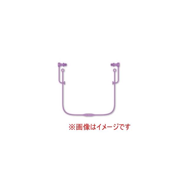 【取寄品 出荷：約5−9日 土日祝除く】中芯がなく肌に優しく痛くなりにくいシリコーンゴム製の大人用コード付き耳せん