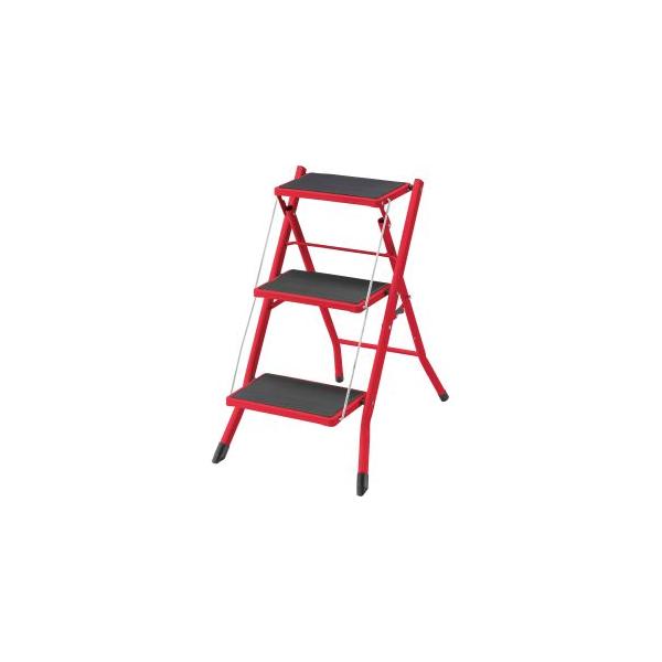 【取寄品 出荷：約2−6日 土日祝除く】完成品サイズ(cm) W42.5×D65.5×H68 / 折りたたみ時:W42.5×D6.5×H79スペック スチール(粉体塗装) ポリプロピレン原産地 中国