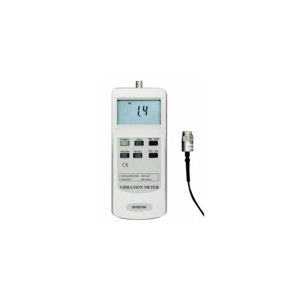 【取寄品 出荷：約3−7日 土日祝除く】●振動の速度(mm/s)と加速度(mm/^2)を測定します。