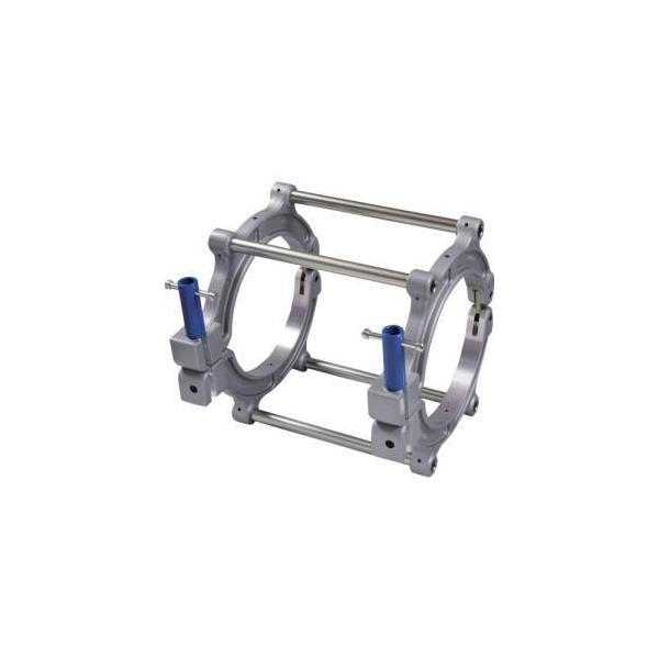 【取寄品 出荷：約9−13日 土日祝除く】ポリエチレン継手とポリエチレンパイプを融着する際、対象材を固定するために用いる工具です。