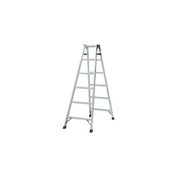 【取寄品 出荷：約2−6日 土日祝除く】中折れ式開き止め金具で脚立の開閉に手間をとりません。