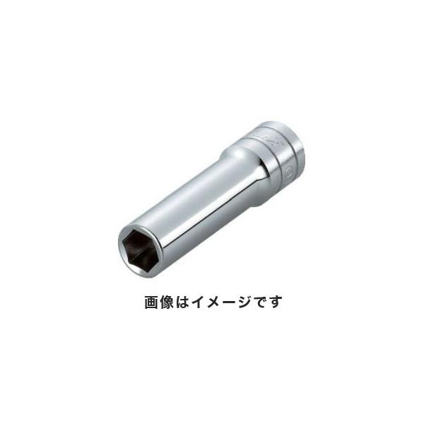 【取寄品 出荷：約5−9日 土日祝除く】KTC(KYOTO TOOL) 京都機械工具 9.5sq. ディープソケット (六角) 19mm B3L-19●口径部と差込角に応力の集中を防ぐことでボルト・ナットのエッジを傷めにくくし、より確実な締...