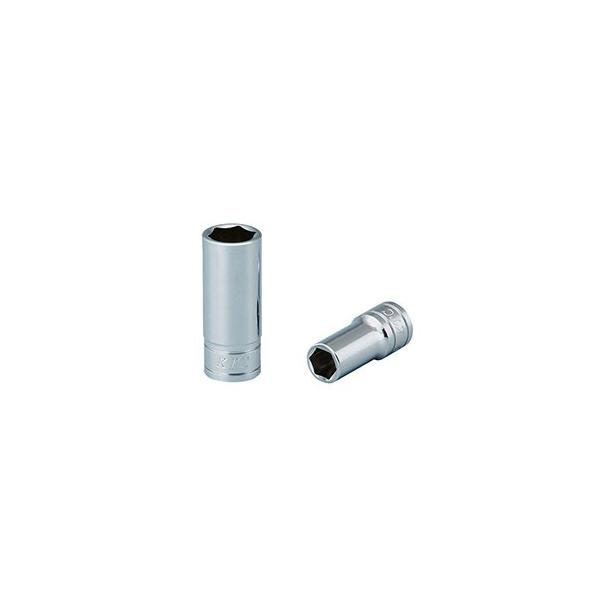 【取寄品 出荷：約5−9日 土日祝除く】【メール便3個まで対象商品】KTC(KYOTO TOOL) 京都機械工具 9.5sq. セミディープソケット (六角) 15mm B3M-15●口径部と差込角に応力の集中を防ぐことでボルト・ナットのエ...