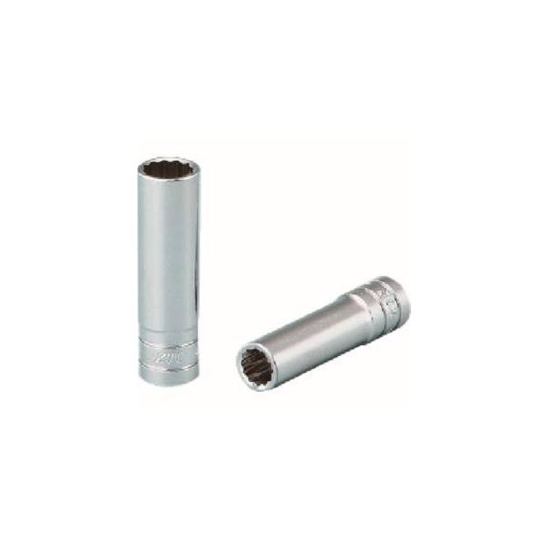 【取寄品 出荷：約5−9日 土日祝除く】【メール便6個まで対象商品】6.3sq.ディープソケット(十二角)袋入り