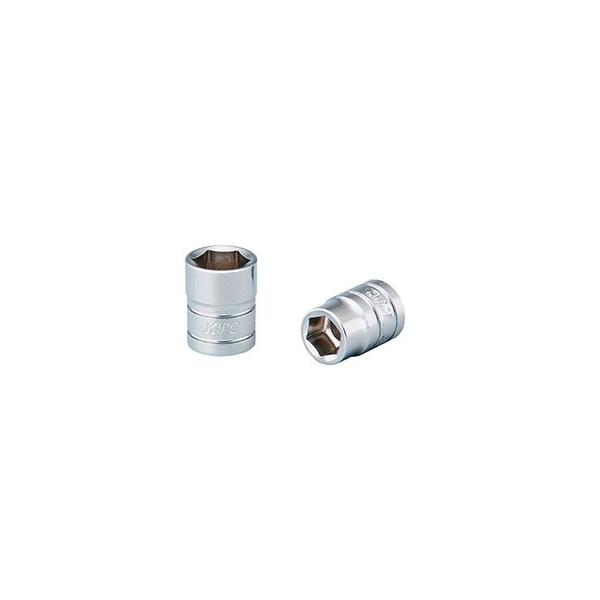 【取寄品 出荷：約5−9日 土日祝除く】【メール便6個まで対象商品】KTC(KYOTO TOOL) 京都機械工具 6.3sq. ソケット (六角) 1/8inch B2-1/8●口径部と差込角に応力の集中を防ぐことでボルト・ナットのエッジを...