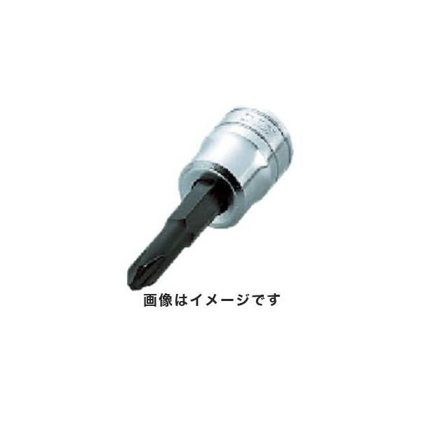 【取寄品 出荷：約5−9日 土日祝除く】【メール便6個まで対象商品】KTC(KYOTO TOOL) 京都機械工具 9.5sq. クロスビット ソケット No.2 プラス BT3-2P●ビットの交換が可能です。詳細は適用表(PDF)をご参照く...