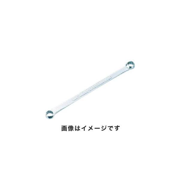 【取寄品 出荷：約2−6日 土日祝除く】KTC(KYOTO TOOL) 京都機械工具 超ロング ストレート めがねレンチ 17×19mm M160-17X19●大きなトルクがかけやすい超ロングストレートタイプ。狭く奥まった個所での作業も容易...