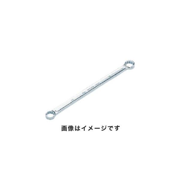 【取寄品 出荷：約2−6日 土日祝除く】【メール便1個まで対象商品】KTC(KYOTO TOOL) 京都機械工具 ストレート ロング めがねレンチ 17×19mm M150-17X19●口径部は応力の集中を防ぐことでボルト・ナットのエッジを...