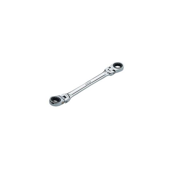 【取寄品 出荷：約5−9日 土日祝除く】【メール便6個まで対象商品】KTC(KYOTO TOOL) 京都機械工具 ラチェット めがね レンチ (両頭型首振りタイプ) 12×14mm MR1-1214F●両頭とも本締めが可能です。●ラチェット...