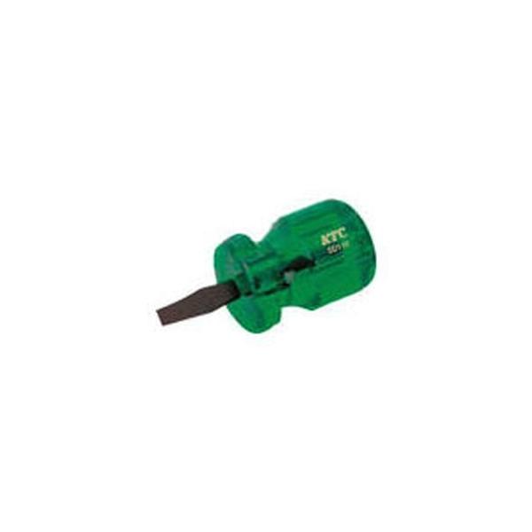 KTC(KYOTO TOOL) 京都機械工具 樹脂柄 スタッビドライバ マイナス 6mm幅 SD1-M●狭い場所にあるねじの脱着に便利です。