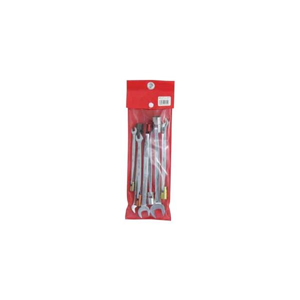 【取寄品 出荷：約5−9日 土日祝除く】スパナとソケットを一体化させた工具、ソケット部は首振り機構付きにより狭い場所でも作業性に優れます。早回し効果も抜群。ストレートにしてドライバーハンドル感覚でも作業できます。