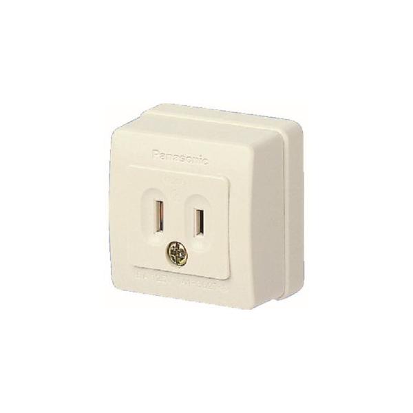 【取寄品 出荷：約5−9日 土日祝除く】パナソニック WK1012W 角型コンセント Panasonic
