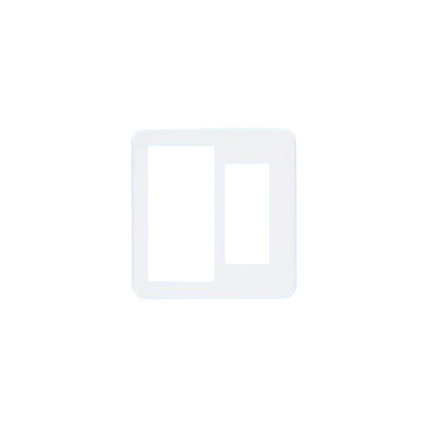 【取寄品 出荷：約5−9日 土日祝除く】【メール便6個まで対象商品】パナソニック WTC7112W コスモシリーズワイド21 スイッチ＋コンセントプレート ホワイト Panasonic