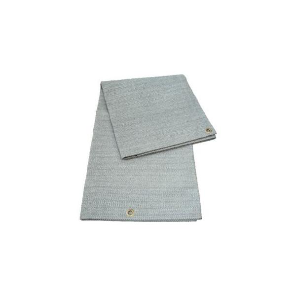 【取寄品 出荷：約3−7日 土日祝除く】●コストパフォーマンスに優れ、汎用性の高いタイプです。●耐炎繊維織物に特殊シリコンを両面コーティングしています。●アスベストやRCF(リフラクトリーセラミックファイバー)のような有害繊維や皮膚刺激のあ...