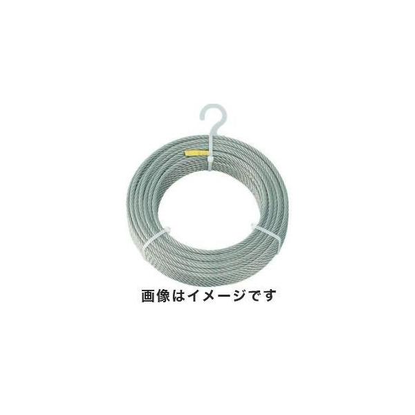 【取寄品 出荷：約2−6日 土日祝除く】【特長】●ステンレスロープは耐食性、耐錆性、耐熱性、耐摩擦性に優れます。●特に海水中で使用する場合は、一般的なワイヤロープに比べて約10倍の寿命があります。●通常SUS304は非磁性の材料ですが、ワイ...