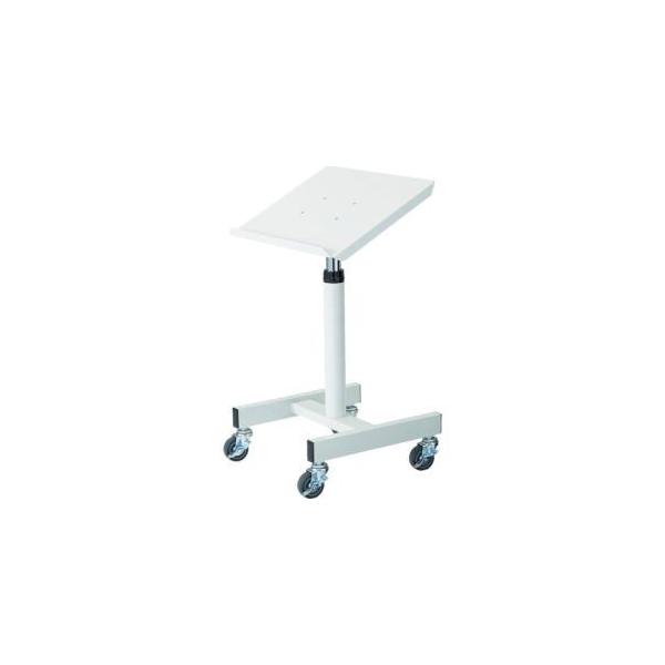 【取寄品 出荷：約3−7日 土日祝除く】【特長】●ロック機構を内蔵しており作業中でも簡単に高さ調節が可能です(20mmピッチで10段階)。●天板傾斜機能により座り作業から立ち作業まで対応可能な作業補助台です。●組立式、ロック機構付昇降調節、...