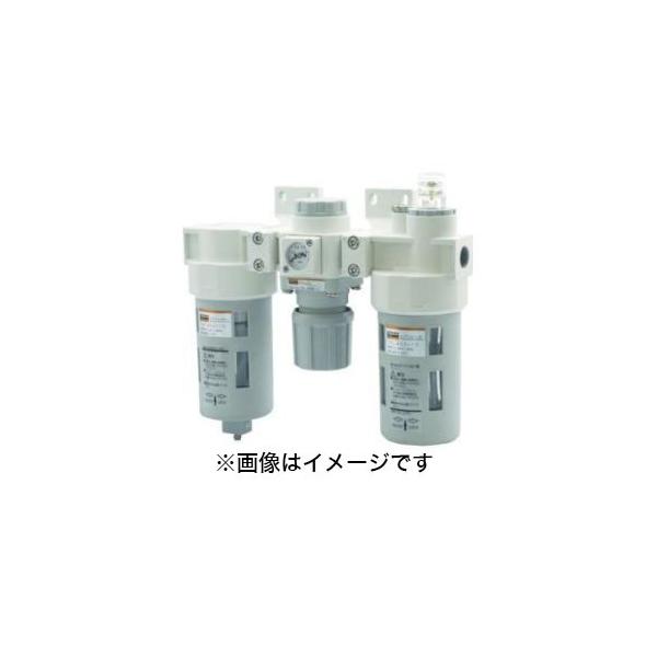 【取寄品 出荷：約3−7日 土日祝除く】【特長】●エアフィルター、レギュレーター、ルブリケータを専用アタッチメントでコンパクトに接続したユニットです。