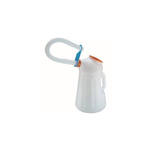 【取寄品 出荷：約2−6日 土日祝除く】本体・ノズルの両方に蓋が付いており、さらにノズルの方には、こし網付きと液体排出時の異物混入を防ぐことが出来ます。