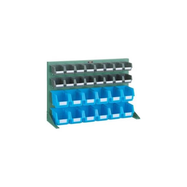 【取寄品 出荷：約3−7日 土日祝除く】●間口 mm):900●奥行 mm):305●高さ mm):600●最大積載量 kg/台):40●本体色:グリーン●コンテナ小:VN-1N 16個●コンテナ中:VN-2N 12個●コンテナ大:-●コン...