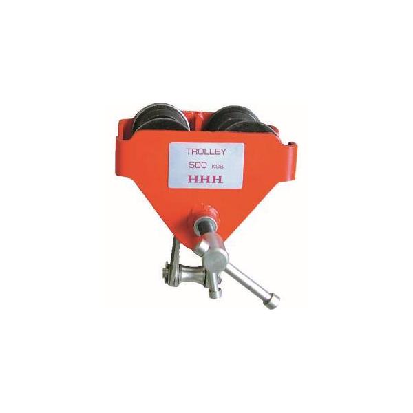 【取寄品 出荷：約2−6日 土日祝除く】車輪間隔を連続的に調整できますので定型外のH型鋼に取り付けできます。