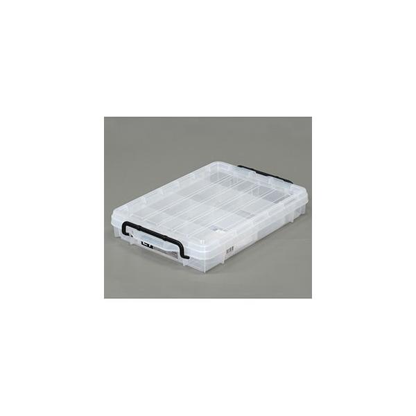 【取寄品 出荷：約2−6日 土日祝除く】アステージ ASTAGE NWボックスクリア L-1散らかりやすい小物等を、仕切板ですっきり収納。