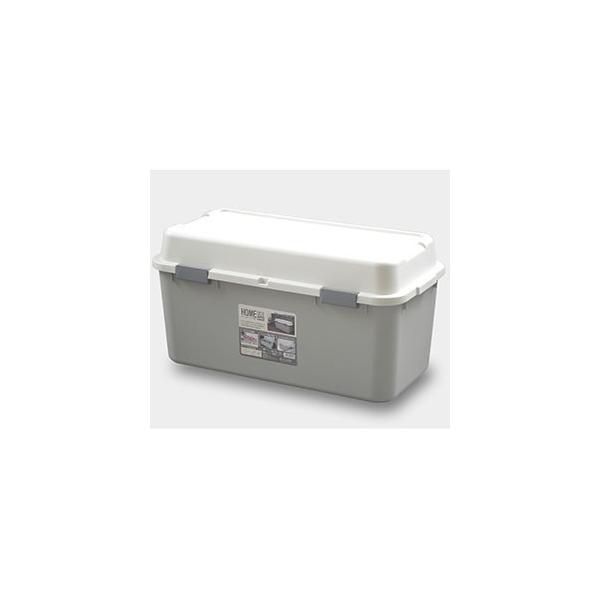 【取寄品 出荷：約2−6日 土日祝除く】アステージ ASTAGE ホームボックス ライトグレー880ベランダや軒下、ウッドデッキなどの、屋外収納に最適な大型ボックス。