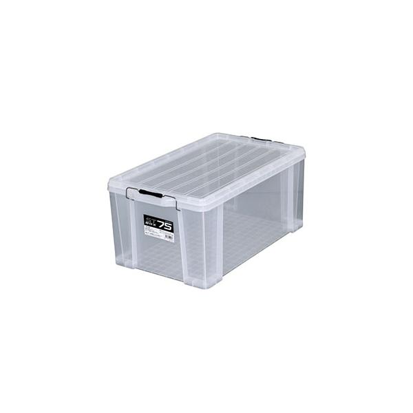 【取寄品 出荷：約2−6日 土日祝除く】アステージ ASTAGE STボックス クリア #75大型の工具や大工道具、レジャー用品などまとめて収納できるワイド深型タイプ。