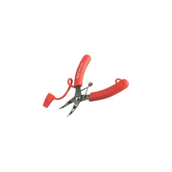 【取寄品 出荷：約2−6日 土日祝除く】錆びにくいステンレス製のマイクロサイズ先曲りプライヤーです。