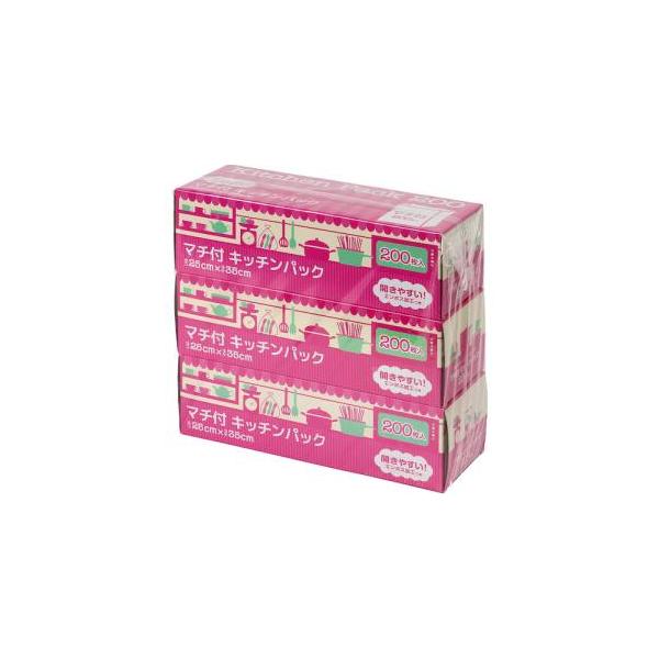 【取寄品 出荷：約5−9日 土日祝除く】食品保存 袋 調理 冷凍 箱入り まち付き 600枚 大容量