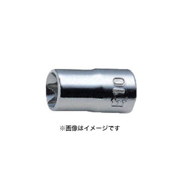 【取寄品 出荷：約5−9日 土日祝除く】【メール便6個まで対象商品】●1/4(6.35mm)差込●トルクスソケット●E8●コーケン トルクスソケット●原産国:日本●質量:9g