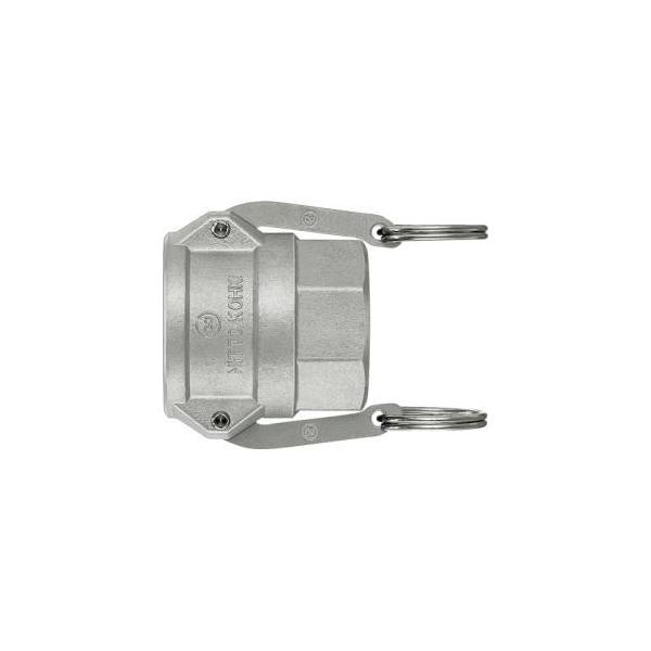 【取寄品 出荷：約5−9日 土日祝除く】軽いレバー操作で、流体配管を接続（ロック）・切り離し、液体・気体・粉体など、さまざまな流体搬送ニーズに適応。