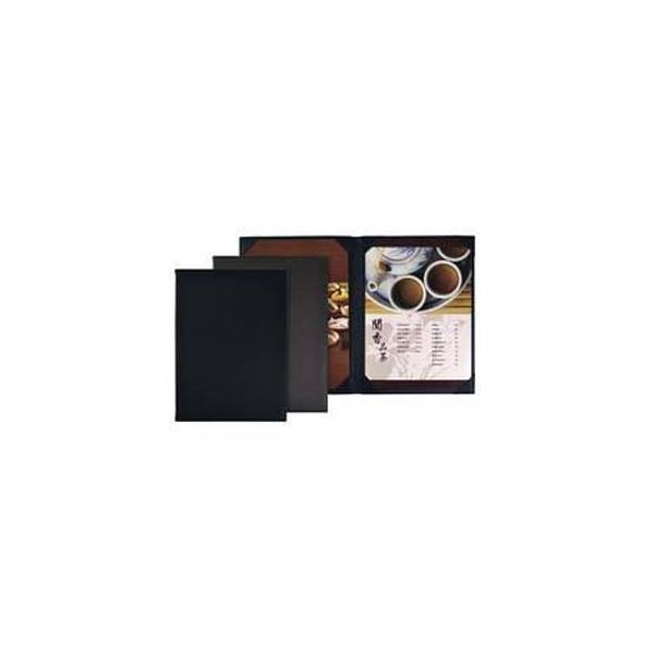 【取寄品 出荷：約5−9日 土日祝除く】シンビ APU-101-TW メニューブック 黒