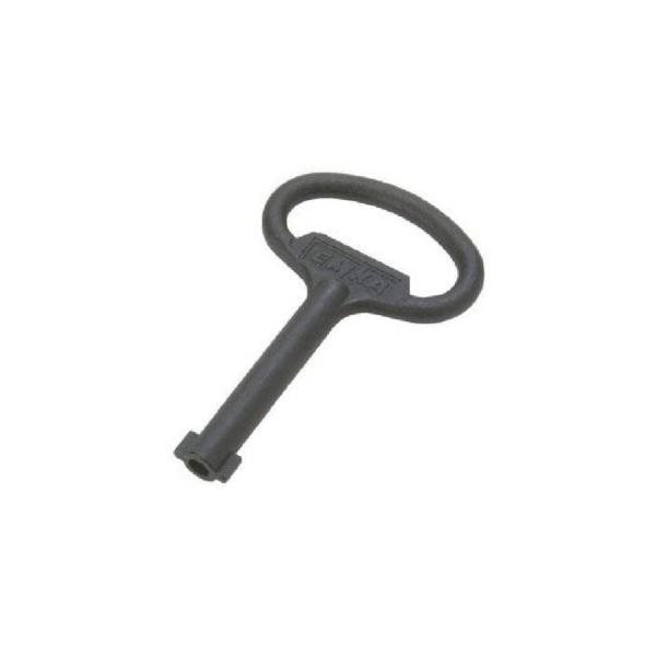 【取寄品 出荷：約3−7日 土日祝除く】キー亜鉛ダイキャスト(ZDC1) 塗装 ブラック北海道・沖縄運賃1500円製造国:ドイツトラスコ発注コード:805-7389