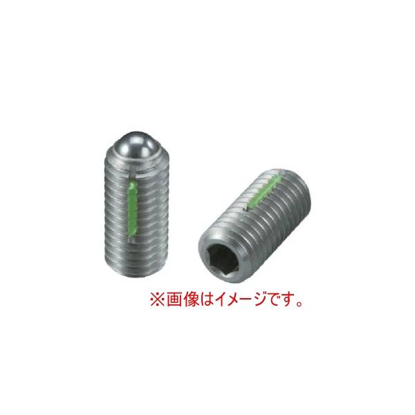 【取寄品 出荷：約2−6日 土日祝除く】ネジ部本体にスプリングを内蔵し、押し圧によってボールをストロークし位置決めします。