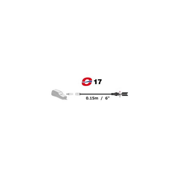 【取寄品 出荷：約2週間】TM端子からSAE端子へ変換するケーブル 例)OptiMate4、AccuMate mini ミニパルス充電くんをSAE#1車両側ケーブルで充電したいときに使用します。