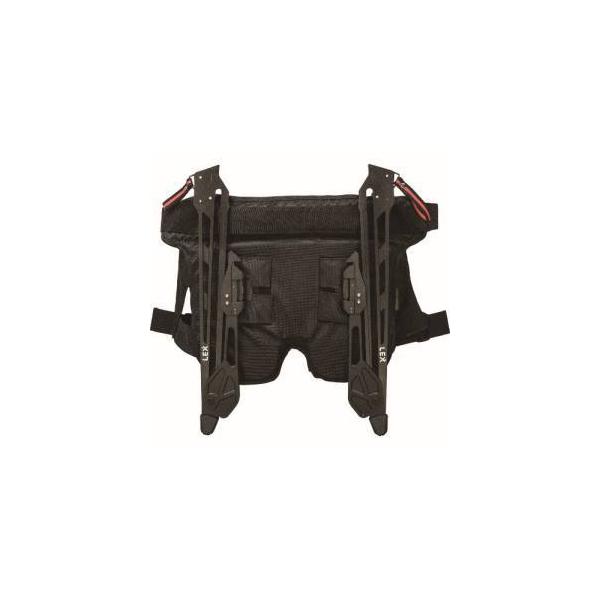 【取寄品 出荷：約3−7日 土日祝除く】荷物を背負ったまま着用可能な着る椅子です。