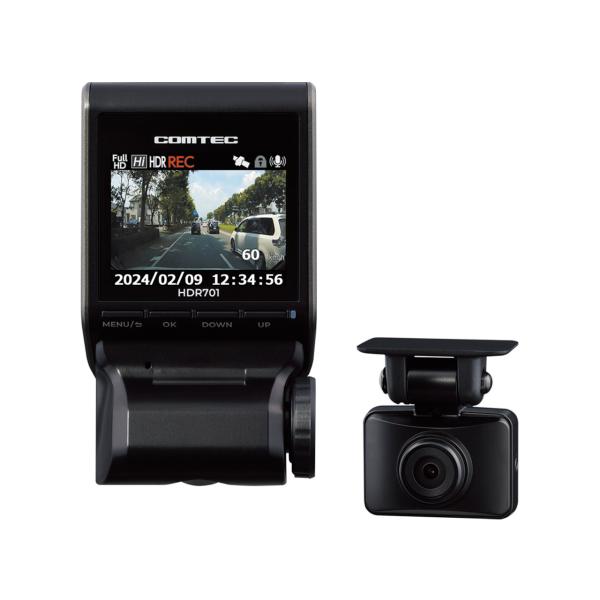 前後2カメラを搭載した2.0型液晶コンパクトドライブレコーダー＃カーナビ・ドラレコの取付サービスは取扱っておりません