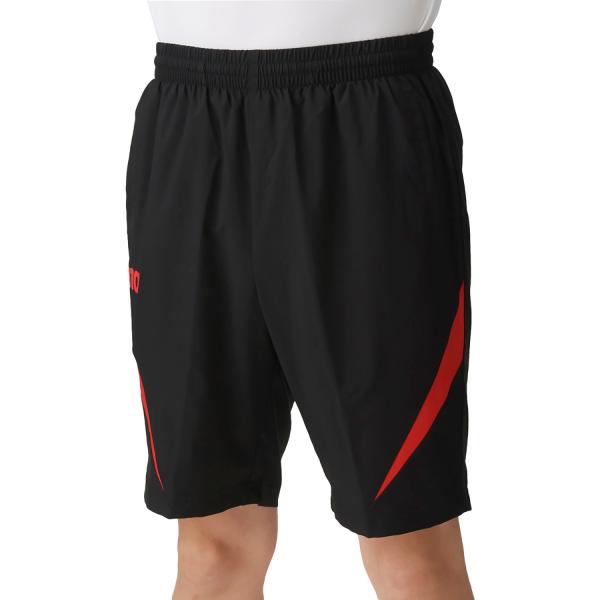 布帛ハーフパンツ。チームウェア。スイマーにむけた商品。プールだけでなく、大会の行き帰りにも着用できる。ノーマルシルエットでゆったり見えるパターンを採用。左右ポケット有。継続性のある商品のため、チームで揃えるためにおすすめのアイテム。Tシャツ...