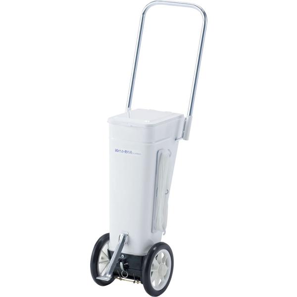 側面にロープ（ネジレ防止機能付）により、サッカーのセンターサークル〔一般（ｒ９．１５ｍ）ジュニア（ｒ７．００ｍ）〕を引くのに便利になりました。[商品詳細]●容量：（９Ｌ）●付属品：１０ｍのロープ付●仕様：底部開閉式、粉止機能付。卵殻粉には、...