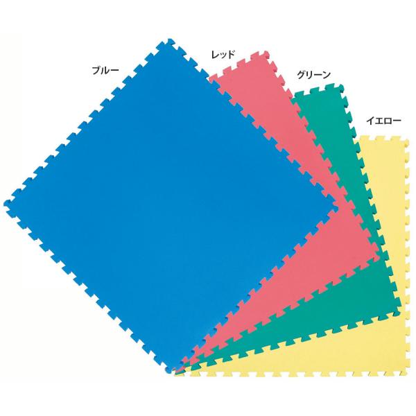 廉価版のＥＶＡ製のマットです。ポリエチレン製に比べて臭いが少なく、へたりにくいタイプです。[商品詳細]●素材：ＥＶＡ発泡体●仕様：入数：１組（４枚）●原産国：日本[ご注意]本商品は、個人宅住所には送品できません。送付先の宛名に企業、団体、学...
