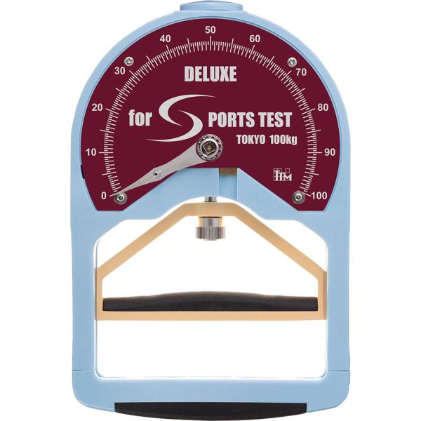 精度、強度、つかいやすさが特徴です。[商品詳細]●素材：本体／強化樹脂成型、中握部／金属製（ゴムパット付）●サイズ：巾１５×奥行２２×厚み５ｃｍ●重量：０．５６ｋｇ●目盛り：０〜１００ｋｇ（目盛０．５ｋｇ単位）●一般用●ビニールレザー化粧ケ...