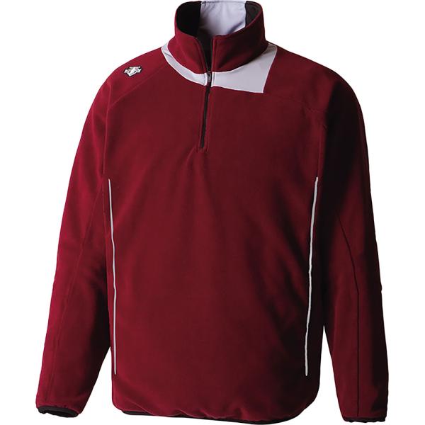 ハーフジップスタイルの立ち衿仕様のフリースジャケット。寒い環境でもしっかり身体を保温。裏地にはポリエステルタフタを採用し、防風性を高めています。[商品詳細]●表地/フリース(ポリエステル100%)、裏地/ポリエステルタフタ(ポリエステル10...