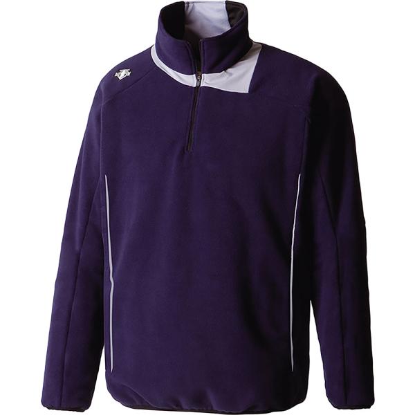 ハーフジップスタイルの立ち衿仕様のフリースジャケット。寒い環境でもしっかり身体を保温。裏地にはポリエステルタフタを採用し、防風性を高めています。[商品詳細]●表地/フリース(ポリエステル100%)、裏地/ポリエステルタフタ(ポリエステル10...