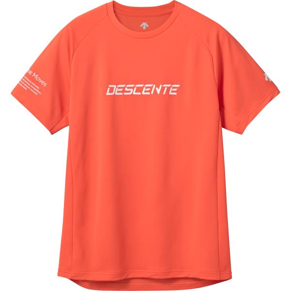 腕の振り上げ動作を意識したラグランスリーブを採用しています。胸部分にDESCENTEのプリントを配置した半袖バレーボールシャツです。[商品詳細]●ポリエステル100%●吸汗、速乾●ベトナム[納期について]出荷までに３〜５営業日（土・日・祝日...