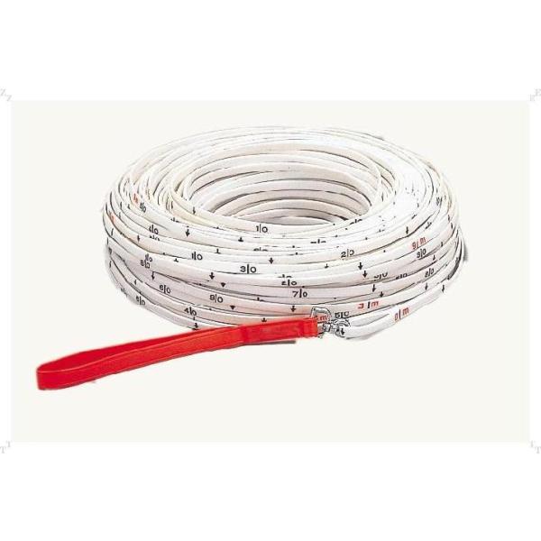 こちらの商品は返品、交換はお受けしかねますのでご了承ください。[商品詳細]●サイズ：幅 6 ｍｍｘ長さ 100 ｍｘ厚さ 2.2 ｍｍ●自重： 1.7 ｋｇ●材質 / テープ：グラスファイバー（片面目盛付）●巻取器別売●目盛 1 ｃｍ単位 ...