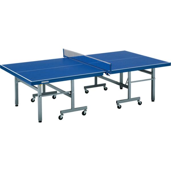 日本卓球協会検定品[商品詳細]●素材：天板／メラミンボード（２２ｍｍ厚）、縁／スチール（４０ｍｍ厚）、脚／スチール（外脚５０×５０ｍｍ角、内脚５０×２６ｍｍ角）●自重：１１５ｋｇ●キャスター：直径７．５ｃｍ／アジャスター付●仕様：ＳＧ仕様品...