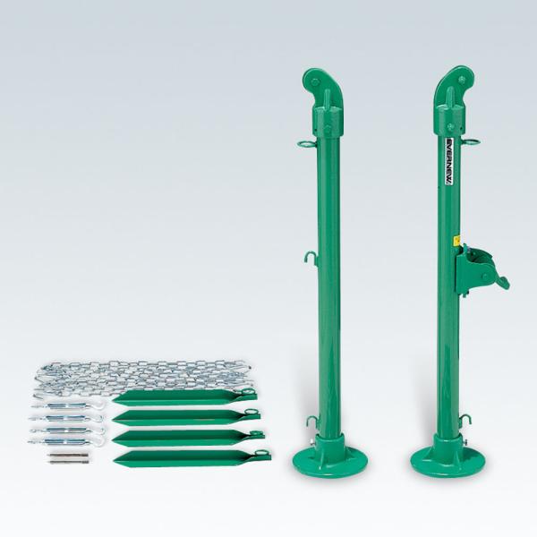 埋設管がなくても設置できます[商品詳細]●サイズ：直径６．０５ｃｍ●材質：スチール●自重：３１ｋｇ●軟式ネット巻、Ｓ環ターンバックル、チェーン４本、固定用杭４本、ベース固定用ピン２本付●組立必要●日本製[その他]各種伝票（見積書・納品書・請...